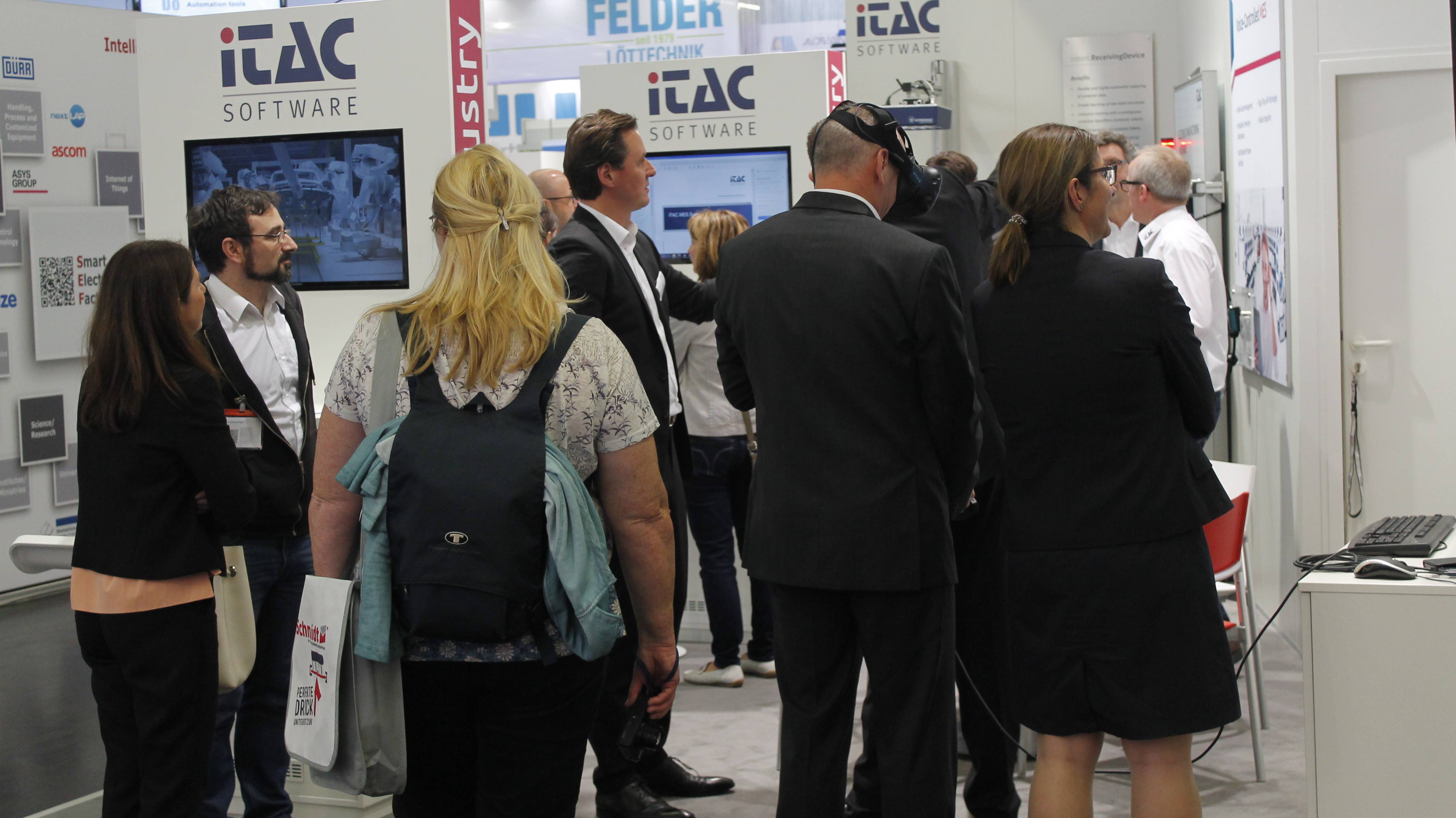 iTAC zeigte IoT- und MES-Neuheiten auf der „SMT Hybrid Packaging 2017 ...