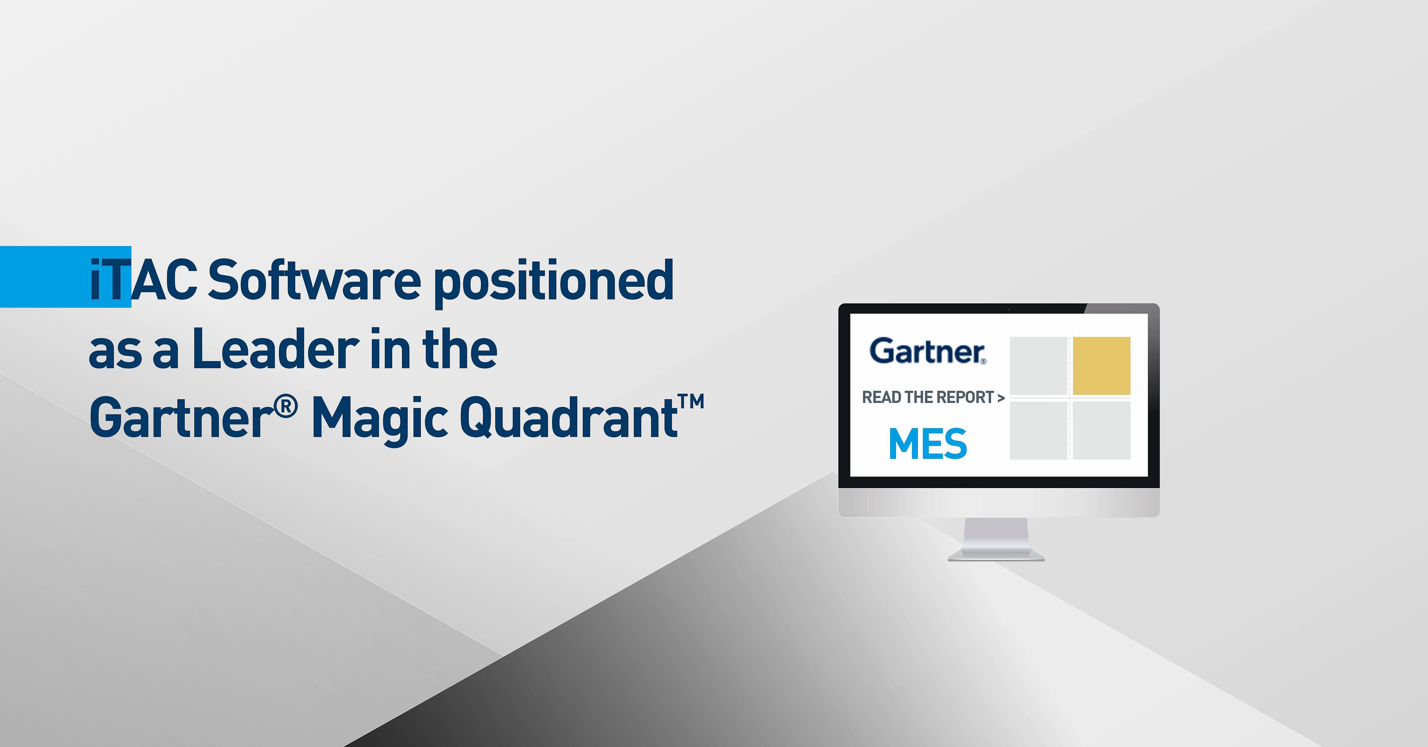 iTAC Software is a Leader in Gartner® Magic Quadrant™ - iTAC