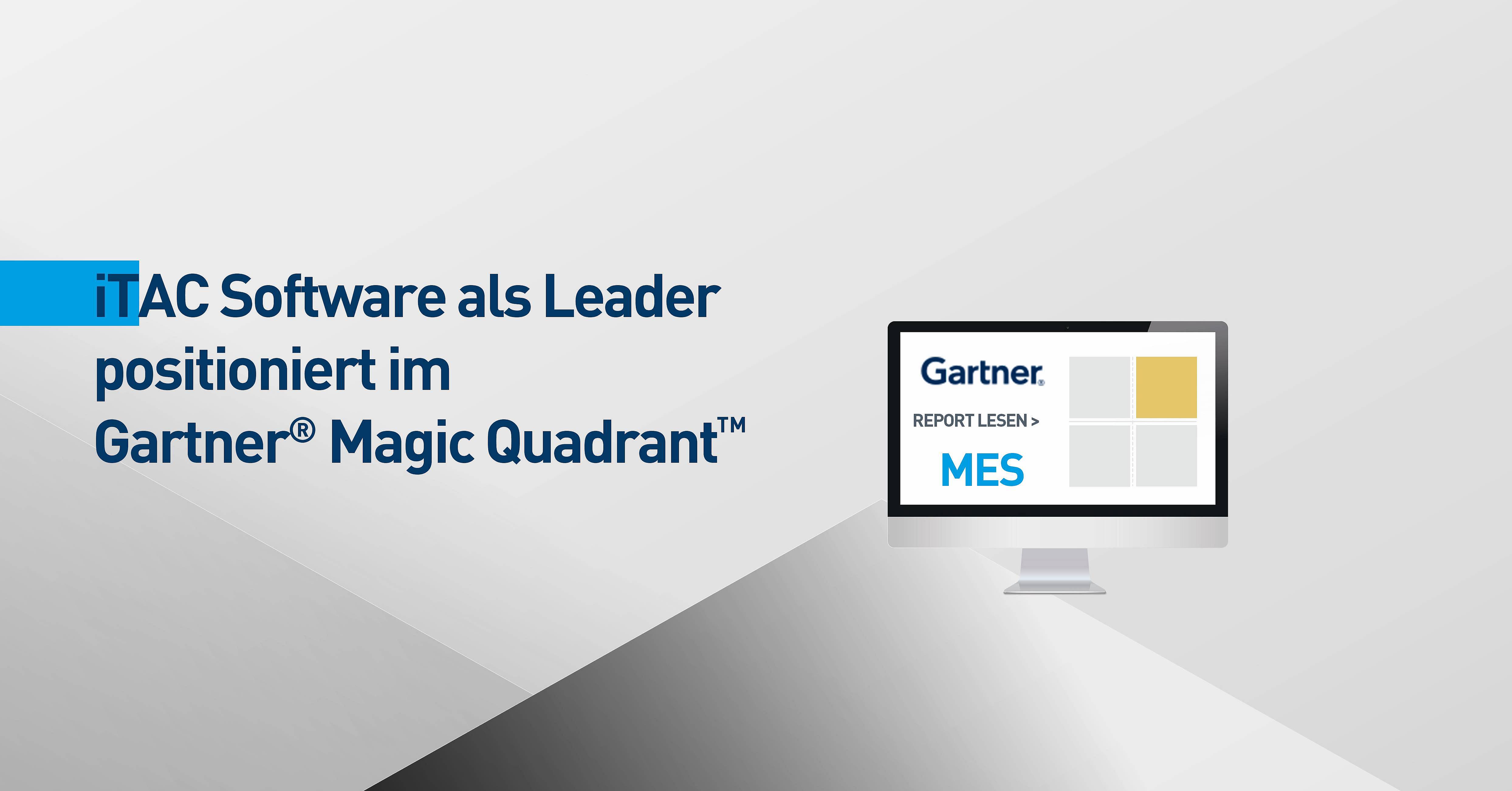 iTAC Software ist Leader im Gartner® Magic Quadrant™ - iTAC