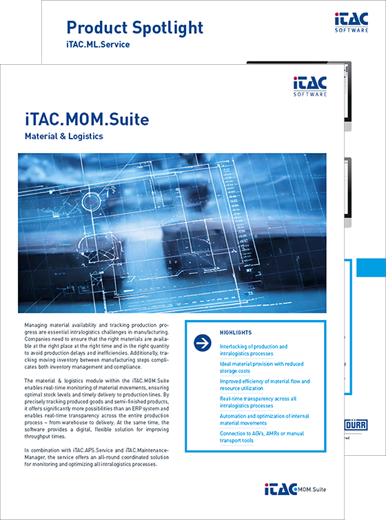 Download Our Product Sheet iTAC.ML.Service - iTAC